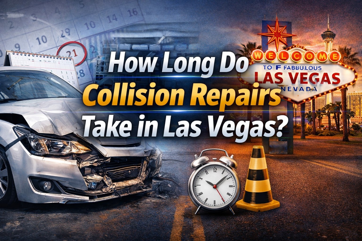 Collision Repair Timeline: What Las Vegas Drivers Expect